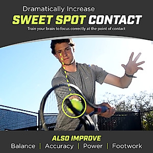 BILLIE JEAN KING'S Eye Coach Replacement Tennis Ball for Tennis Practice Trainer