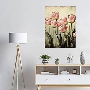 RMSGOZO 5D Pink Rose White Angel Girl Diamond Painting Kits - Garden Oil Painting Full Circle Gemstone Crystal Cross Stitch Kit for Adults, Gifts for Home Decor & Living Room Decor (12 X 16 Inch)