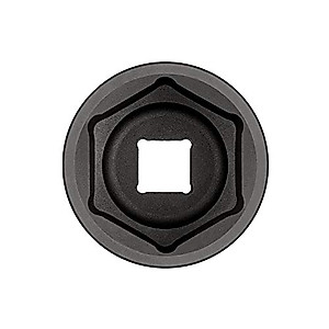 Jetech 3/4 Inch Drive 2 Inch Standard Impact Socket, Made with Chrome Molybdenum Alloy Steel, Heat Treated, 6-Point Design, SAE