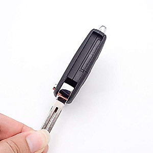 WOLDce TOY40 2-Button Remote Key Shell Key Case Raw 46mm Blade,for Lexus ES300 GS300 GS430 GX470 LS200 LS300 LS400 RX300