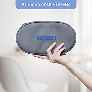 SCIAN Dual Head Stethoscope for Nurses, Kids, Adults, Classic Stainless Steel Stethoscope Kit Medical Supplies with Free Accessories and Carrying Case, Pearlescent Blue Tube