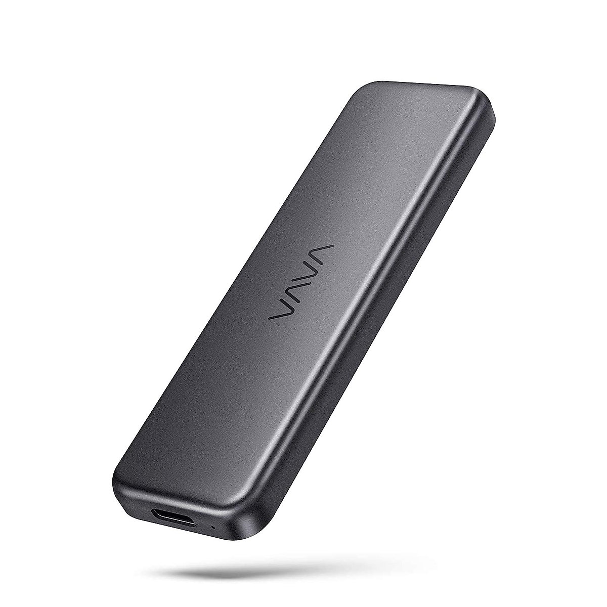 VAVA Portable External SSD Pro, 512GB Hard Drive with 540MB/S Data Transfer, NAND Flash, USB 3.1 Gen 2 Interface, ATA Lock, Mini USB C Solid State Drive