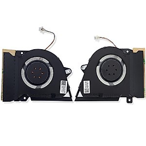 VVIEER New CPU & GPU Cooling Fan 12V for Asus ROG Zephyrus G14 GA401I / G14 GA401IV / G14 GA401IV-BR9N6 / G14 GA401IV-BS96 / G14 GA401IV-XS96, P/N: 6033B0084901 6033B0085001 DFSCK22105182H FMBB
