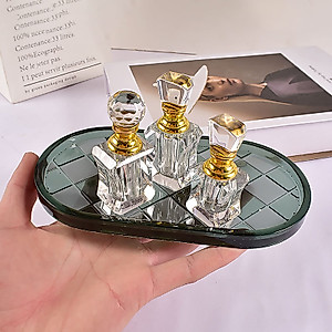 2 Pcs Small Oval Tray Storage Resin Mold Molds Epoxy Resin Ellipse Shaped Tray Coaster for Fruit Candy Jewelry Cup Holder Container, DIY Making Decor Art Crafts