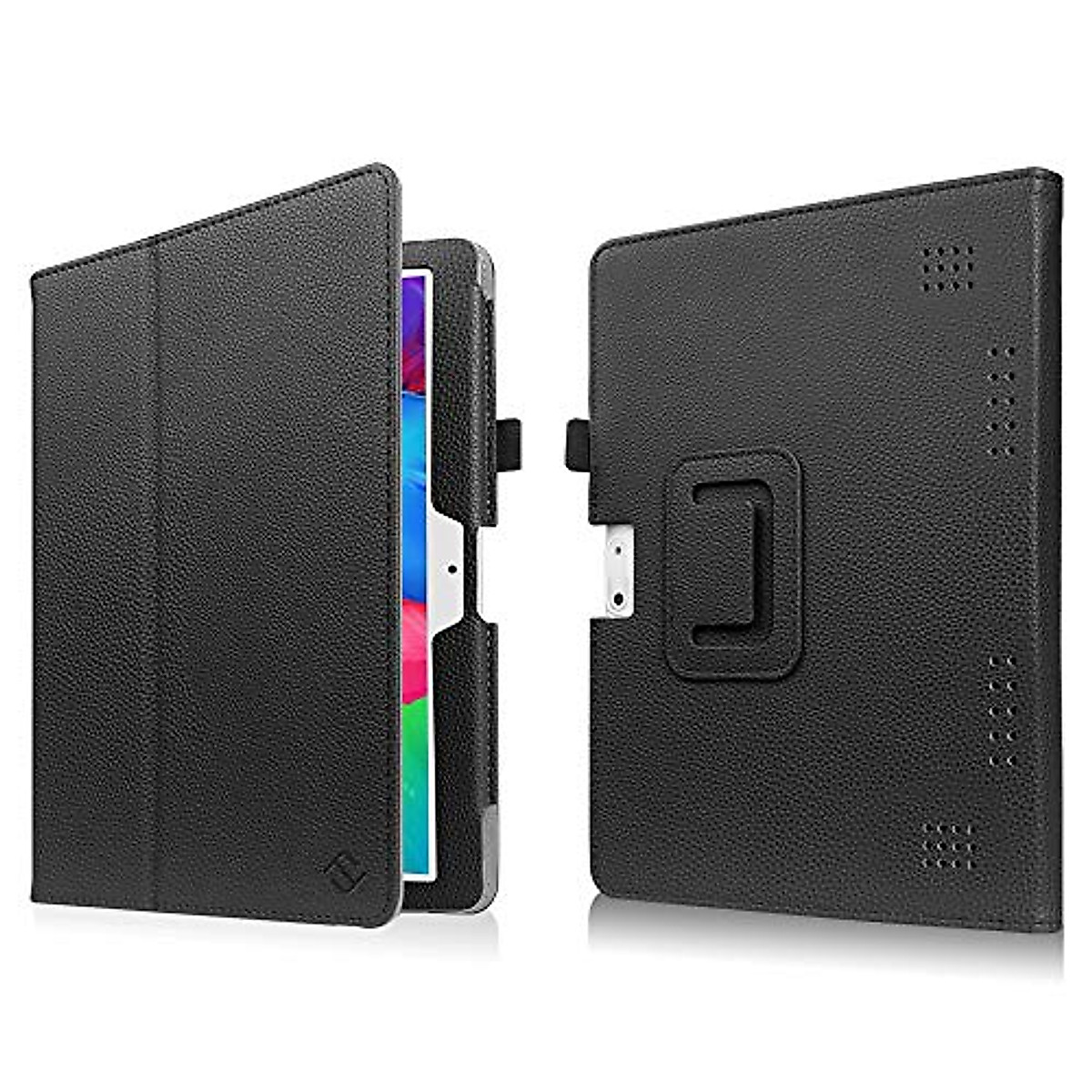 Fintie Case for ZONKO K105 10.1, MEIZE 10, Dragon Touch Notepad K10 / Max10 10.1 Tablet, Premium PU Leather Stand Cover for Lectrus, Victbing, Hoozo, Winsing 10 Android Tablet, Black