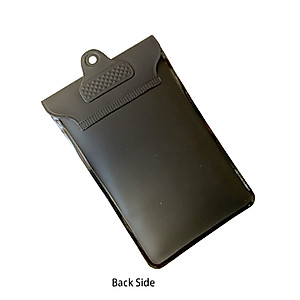 EMSEEK Waterproof Wallet Waterproof Car key Fob Holder Pouch Surf Dry case For Key Cash Cards ID Driver License (Black)