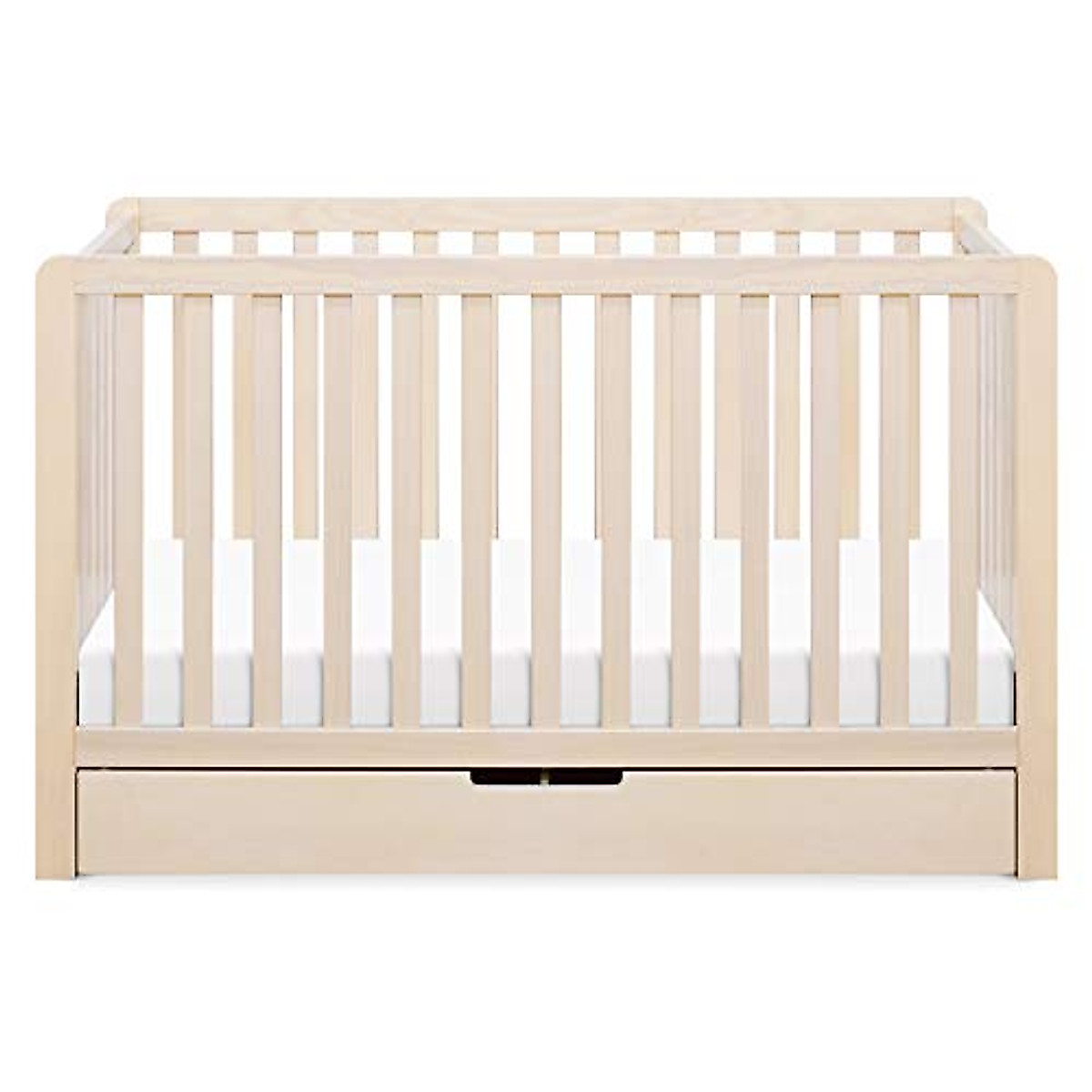 Carter's by DaVinci Colby 4-in-1 Convertible Crib with Trundle Drawer in Washed Natural, Greenguard Gold Certified, Undercrib Storage