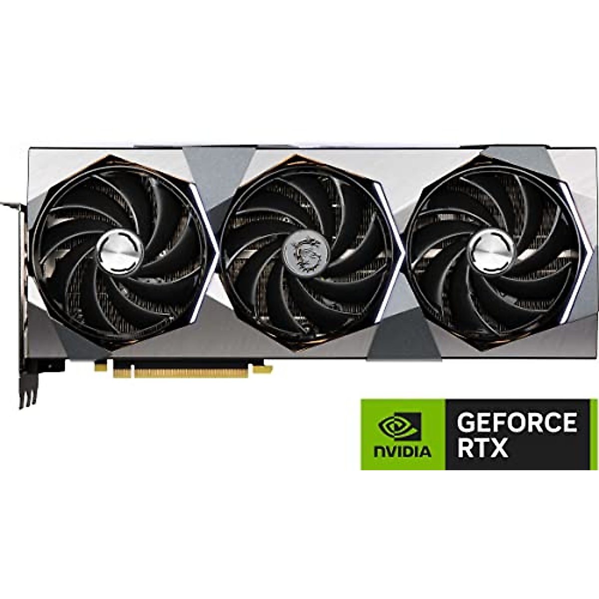 MSI Gaming GeForce RTX 4070 Ti 12GB GDRR6X 192-Bit HDMI/DP Nvlink Tri-Frozr 3 Ada Lovelace Architecture Graphics Card (RTX 4070 Ti SUPRIM X 12G)