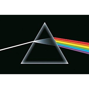 Buyartforless Pink Floyd - Dark Side of The Moon, Prism 36x24 Music Album Art Print Poster Classic