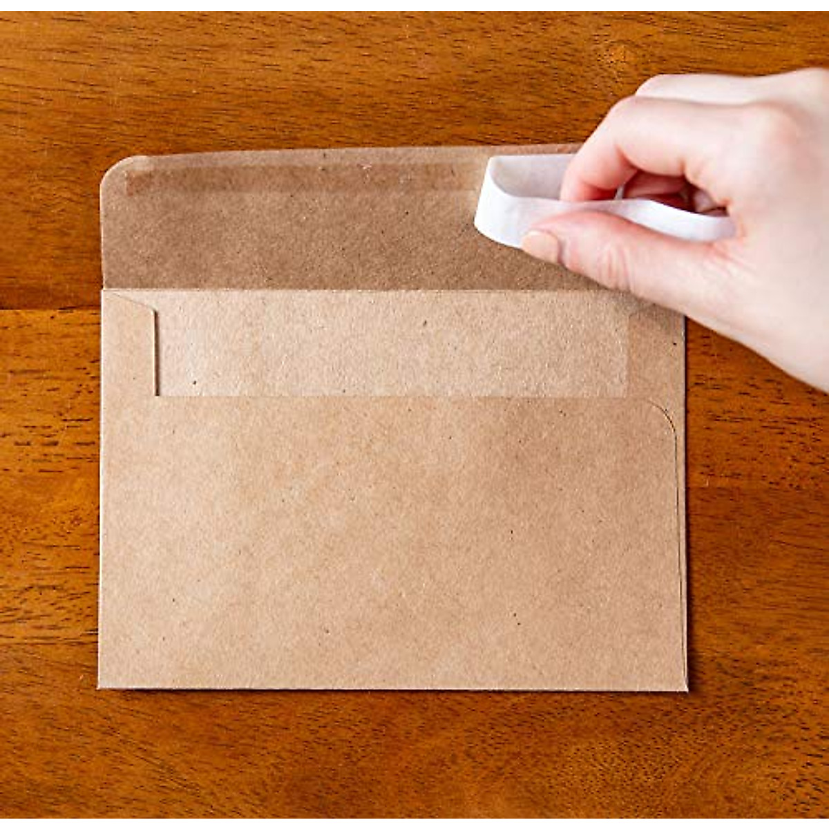 Sweetzer & Orange, A4 Brown Envelopes Self Seal. 100x Envelope and Box. Mailing Envelopes 4x6 (4.25 x 6.25 in.) Kraft 150gsm Self Sealing Envelopes, Blank 4x6 Envelopes for Invitations and Wedding