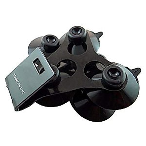 Noa Store R1 R3 Windshield Mount Bracket + 6 Black Suction Cups Compatible with Uniden Radar Detectors