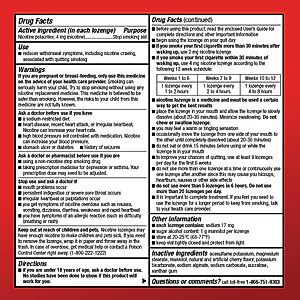 Amazon Basic Care Nicotine Lozenge 4 mg, Stop Smoking Aid, Cherry Flavor, 72 Count, 24 Count (Pack of 3)