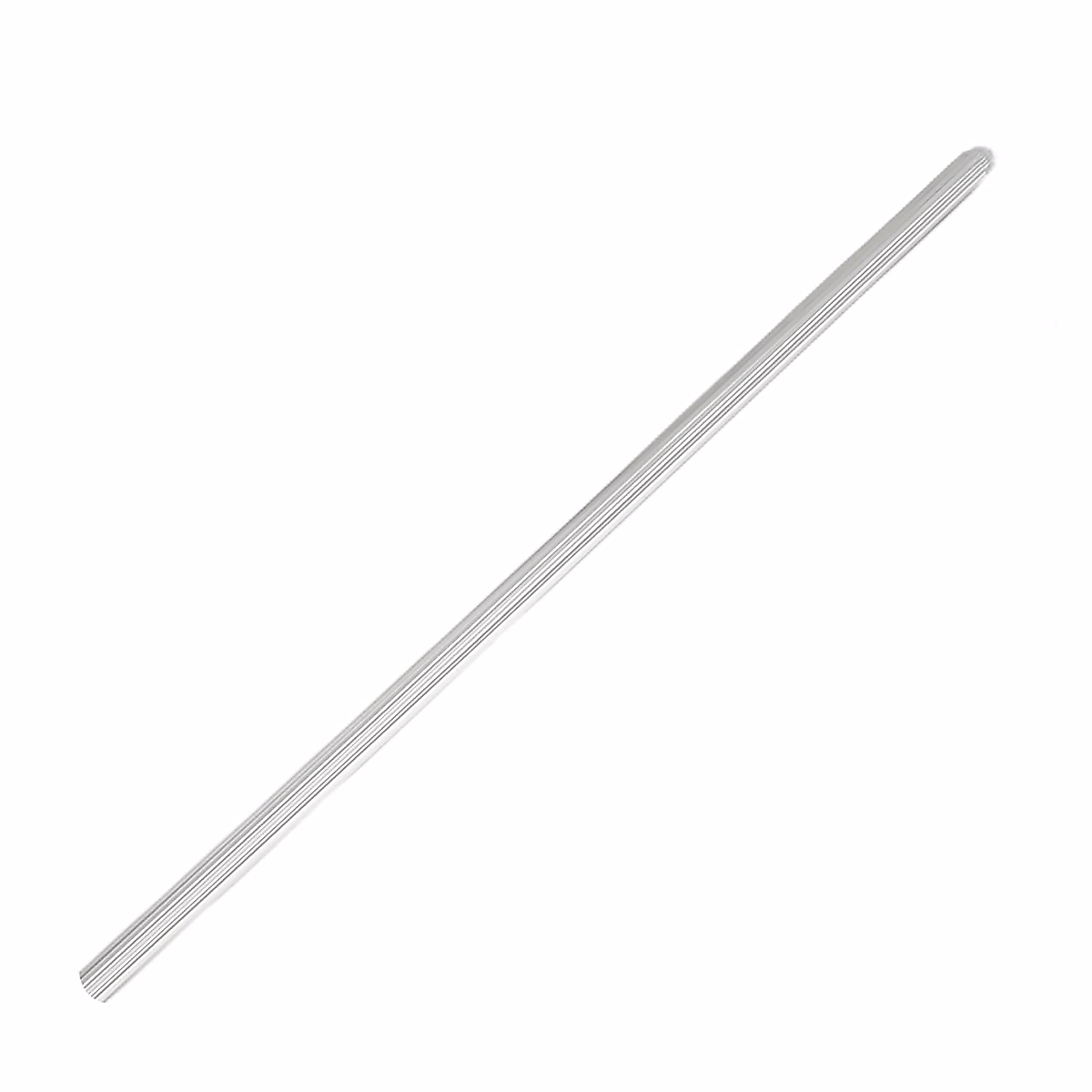Fielect White Straight Line Acrylic Round Rod Standard Plexiglas Tolerance Lightweight for DIY 10mm Diameter 500mm Height 1Pcs