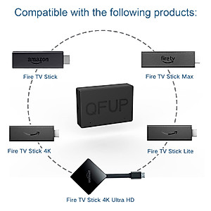 USB Power Cord for Fire Stick,Powers TV Sticks Directly from Your TV's Port,Eliminates AC Adapter and Messy Hanging Cable