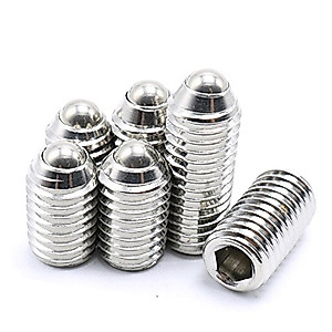 M5 Spring Hex Socket Ball Point Grub Set Screws Stainless Steel 20pcs (M5 x 20mm)