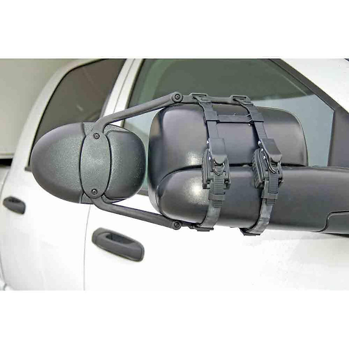 Prime Products 30-0083 XLR Dual Head Ratchet Series Clip-On Tow Mirror