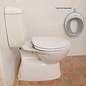 Dreambaby EZY-Toilet Trainer Seat Potty Topper - Contoured Shape & Non-Slip Base - Model L6001 14.5x11x1.75 Inch (Pack of 1) Gray