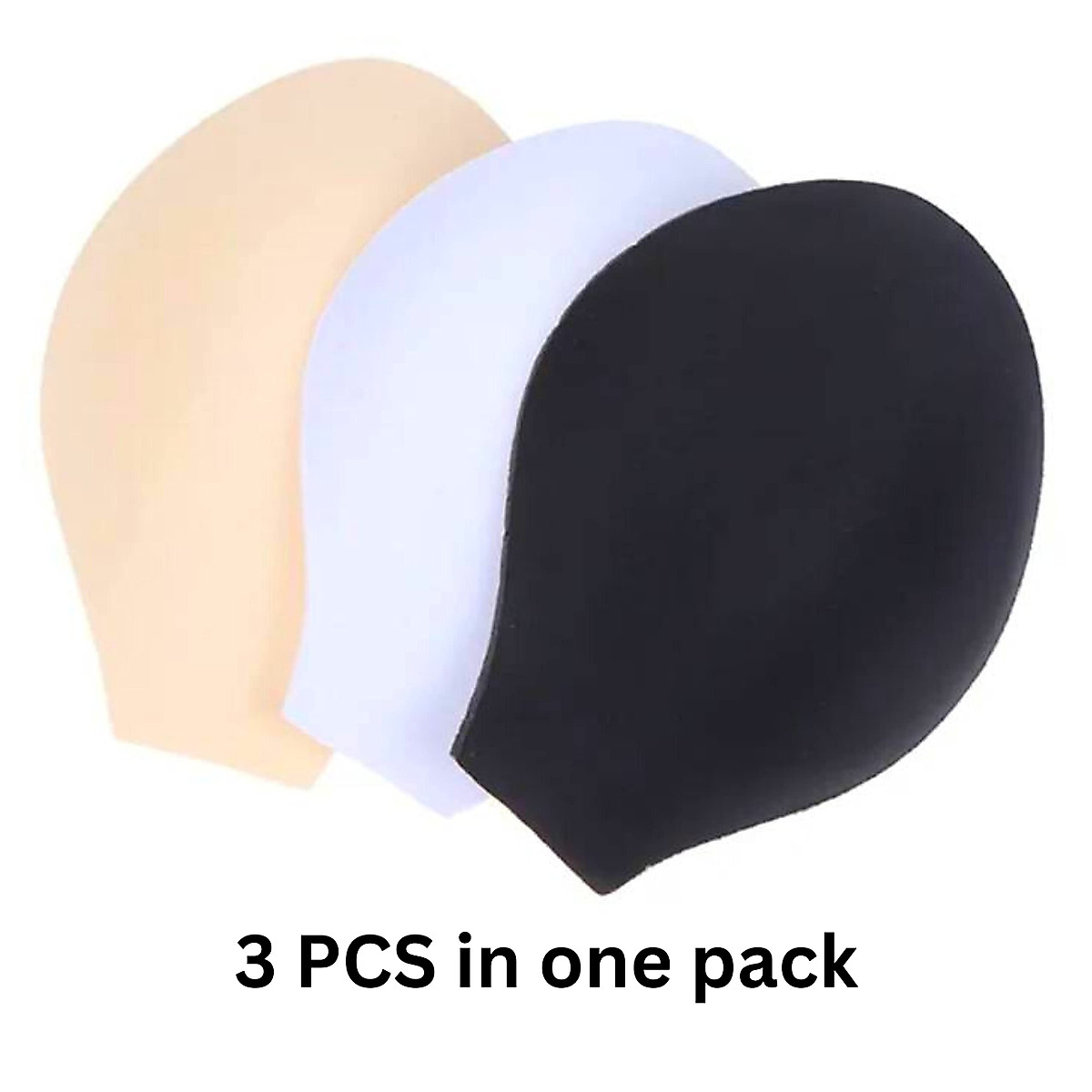 Men Bulge Enhancing Underwear Cup Sponge Pad for Underwear Swimwear Boxers Briefs Trunks Penis Enlargement Cup (Black Beige White)