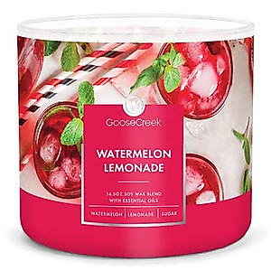 Watermelon Lemonade Large 3-Wick Candle | High Intensity Fragrance with Soy Wax Blend 14.5oz