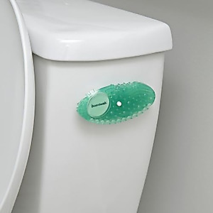 Boardwalk BWKCURVECMECT Solid Curve Air Freshener - Cucumber Melon Fragrance, Green (10/Box, 6 Boxes/Carton)