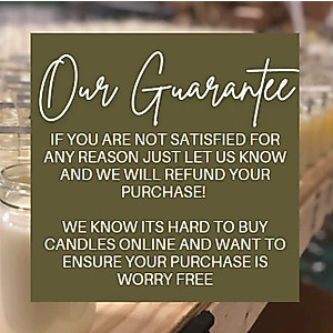 Nika's Home Pine Soy Candle 12oz Mason Jar Non-Toxic White Soy Candle-Hand Poured Candle- Handmade, Long Burning 50-60 Hours Highly Scented All Natural, Clean Burning Large Candle Gift Décor