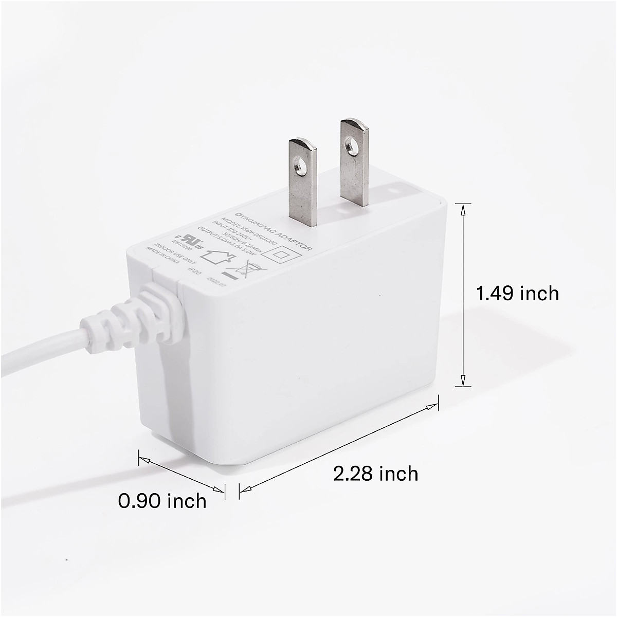 AC Adapter for Alcedo Blood Pressure Monitor (Only Compatible with Model: B21, AE176, AE178)