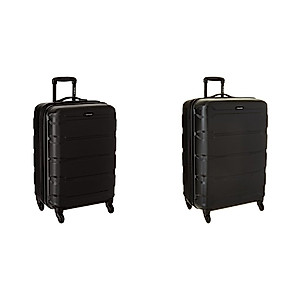 Samsonite Omni PC Hardside Spinner Set (24"/28"), Black