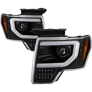Spyder Apex - Projector Headlight (PRO-YD-FF15013AP-SEQ-BK)
