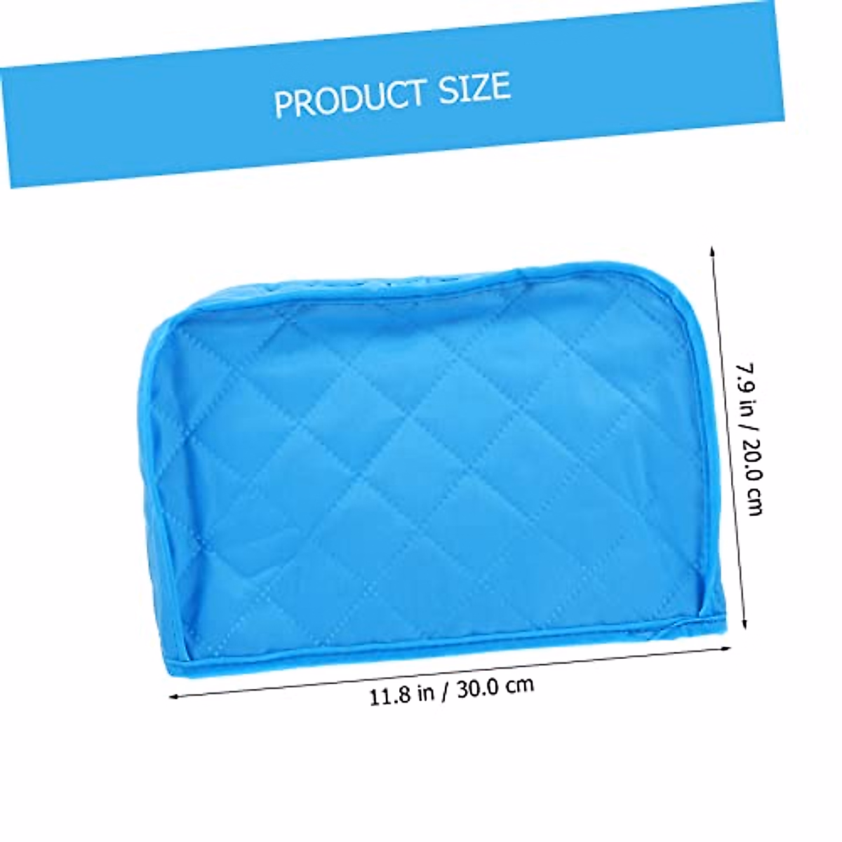 RUNROTOO Bread Machine Dust Cover Home Appliances Air Fryer Toaster Oven Toaster Bread Machine Supplies Air Fryer Cover Polyester Toaster Cover Toaster Appliance Cover Home Supply Coat Blue