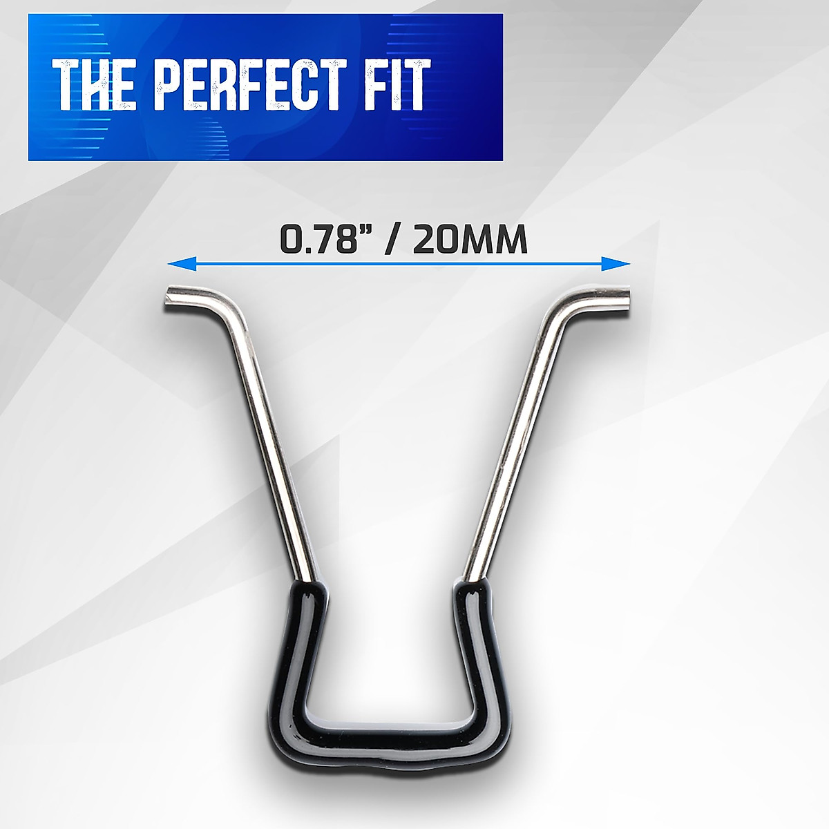 Computer Keyboard Feet Replacement 2 Pcs - Rubber Grip Small Ergonomic Tilt Stand Clips to Prop Up Keyboard Legs - for Logitech K120, K260, K270, K330, K345, K350, K360, K520, K835, K850 and More