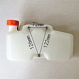 JINGERL Fuel Tank Fit for CG430 CG520 430 520 40-5 1E48F 43CC 52CC 47CC Garden Trimmer Brush Cutter Strimmer Brushcutter
