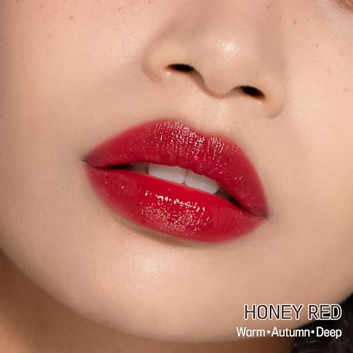 ETUDE Dear Darling Water Gel Tint Ice Cream (RD308 Honey Red) (21AD) | Vivid High-Color Lip Tint with Minerals and Vitamins from Soap Berry Extract to Moisture Your Lips