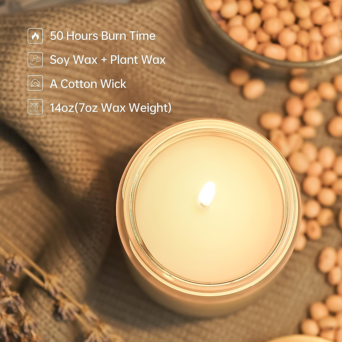 Gifts for Gay Men, Funny Gifts for Boyfriend Brother Husband, Anniversary Birthday Valentines Day Gifts for Him, Pride Gifts for Friends LGBTQ Queer, Lavender Candle