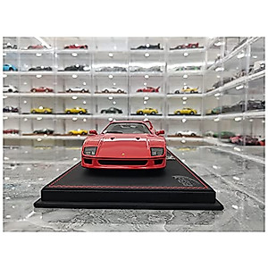 APLIQE Scale Model Vehicles for Ferrari F40 Ferrari Automatic Transmission Limited Edition Simulation Resin Car Model 1 18 Sophisticated Gift Choice
