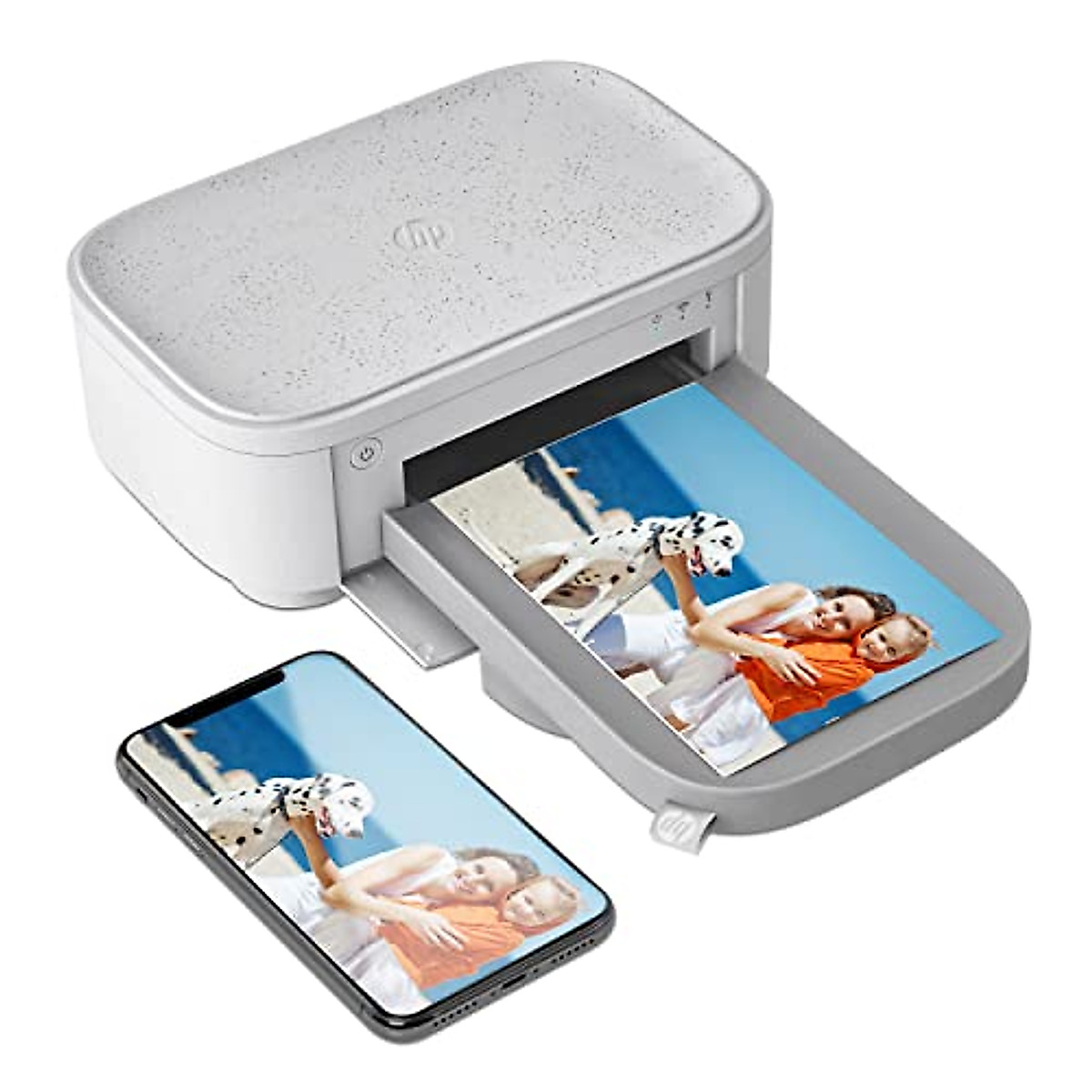 HP Sprocket Studio Plus 4x6” Instant Color Photo Printer – Bundle: Case and Photo Paper