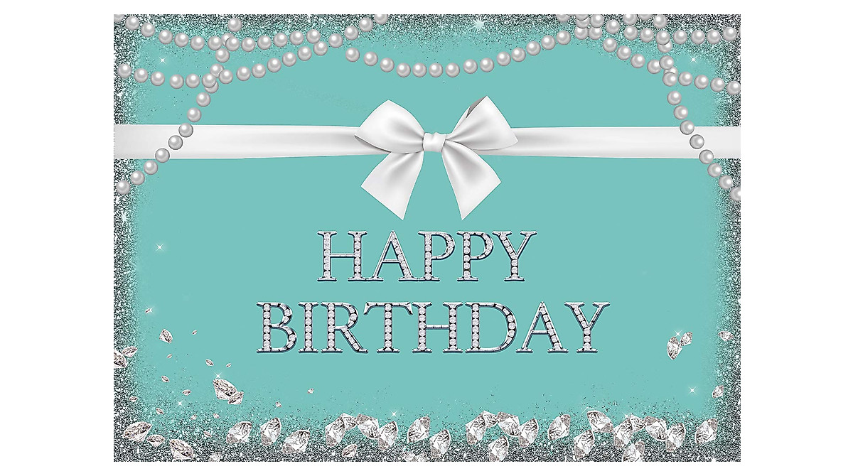 Tiffany Blue Backdrop for Sweet 16 & Parties - 7x5FT