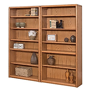 Martin Furniture Contemporary 6 Shelf Bookcase - Fully Assembled