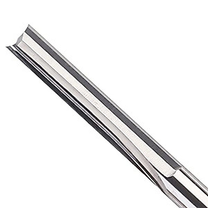 Yakamoz 10 Pack 1/8" Shank Double Flute Straight Bits CNC Router End Mill Set Flush Trim Slot Cutting Bit Milling Cutter for Wood MDF PCB