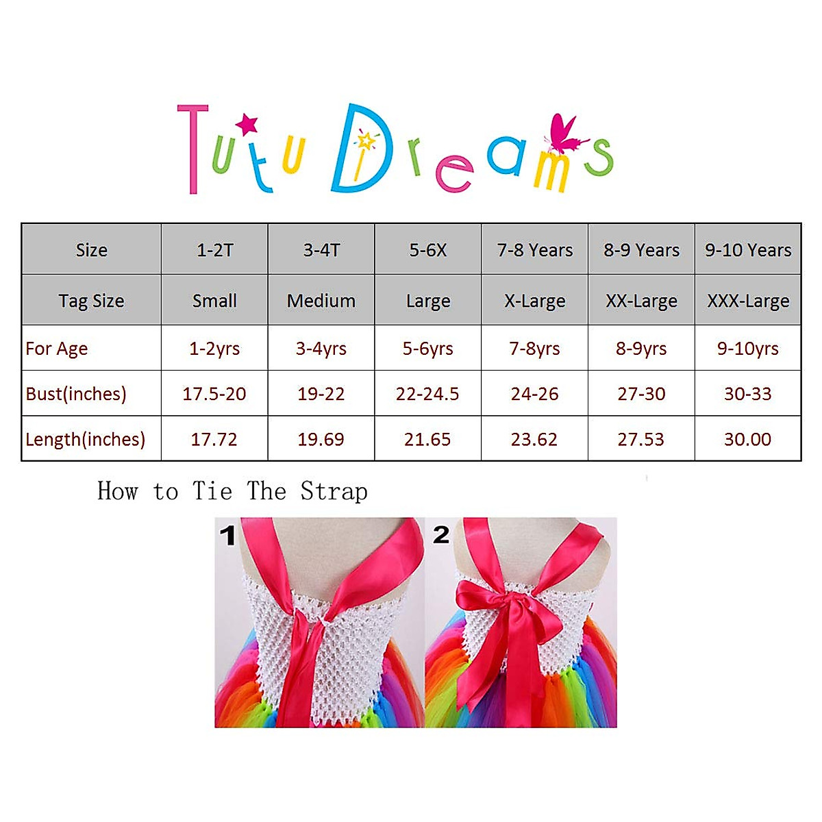 Tutu Dreams Toddler Halloween Costume Hawaiian Dress Girls Hula Luau Dancer 100th Day of Schhol Holiday Pageant Birthday Party (Red, 3-4T)