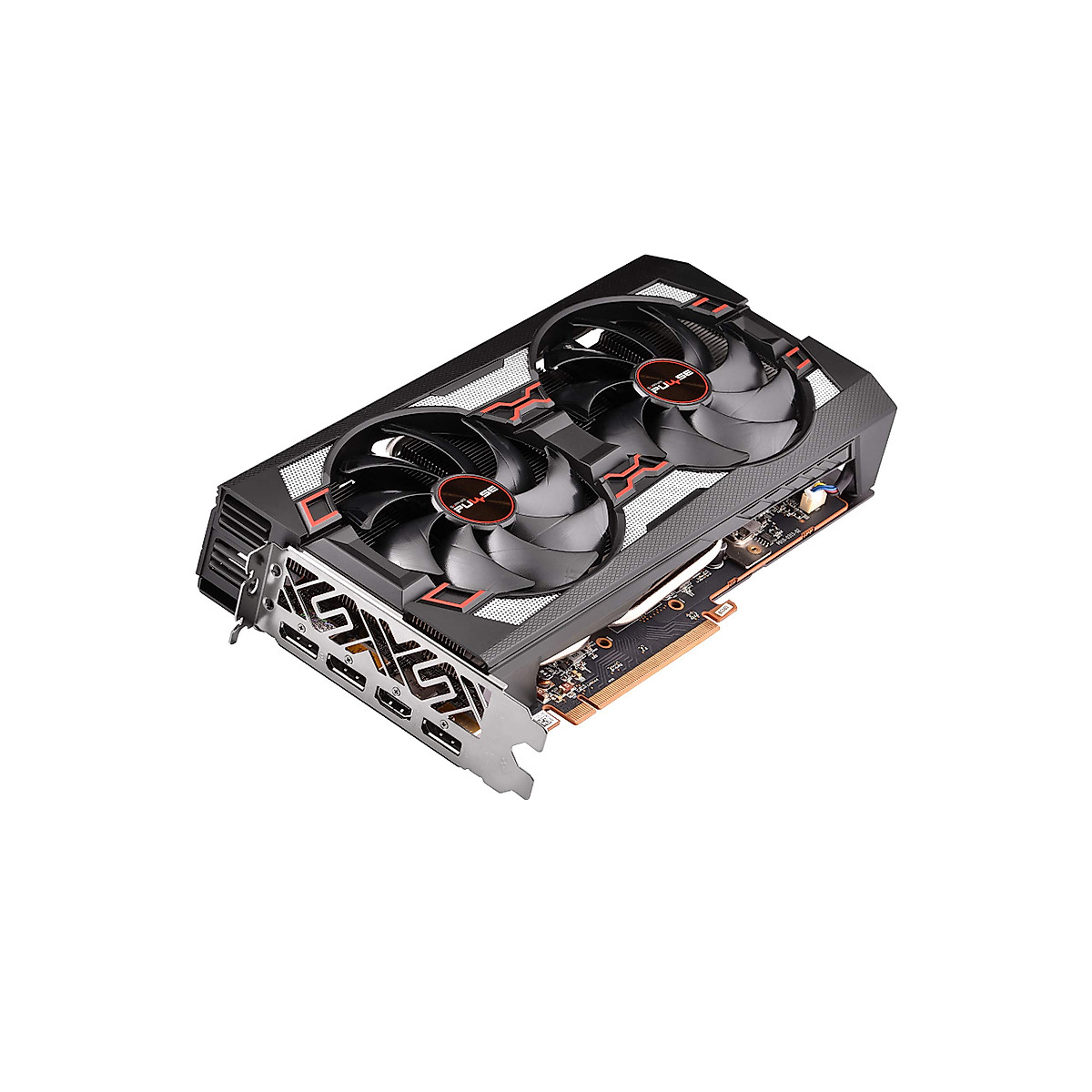 SAPPHIRE 11296-01-20G Radeon Pulse RX 5600 XT 14GBPS 6GB GDDR6 HDMI / Triple DP OC w/ Backplate (UEFI) PCIe 4.0 Graphics Card