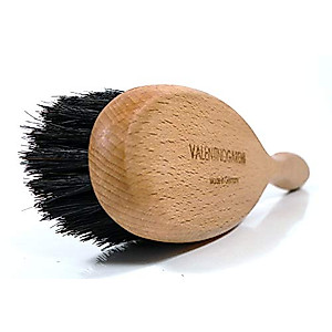Valentino Garemi Cleaning Brush | Cloths, Fabric Furniture, Textile Drapes, Covers, Hats | Remove & Eliminate Dust, Pets Hair, Dandruff, Dry Stains | Made in Germany