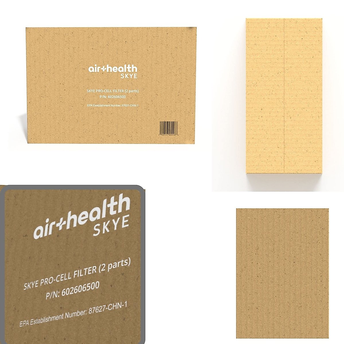Air Health SKYE Replacement Filter featuring a Pre-Filter, Carbon Filter, h13 HEPA Filter and PCO Technology