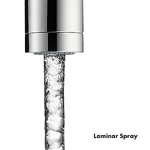 hansgrohe Talis S Stainless Steel Bar Kitchen Faucet, Bar Sink Faucet Single Hole, Faucet for Kitchen Sink, Stainless Steel Optic 04287800