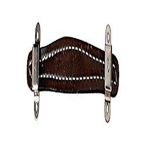 Fender Pure Vintage Amplifier Handle - Brown, Stitched Leather