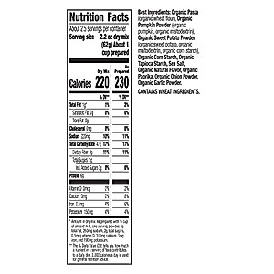 Annie's Organic Vegan Mac, Shells and Sweet Potato Pumpkin, 6 oz (Pack of 12)