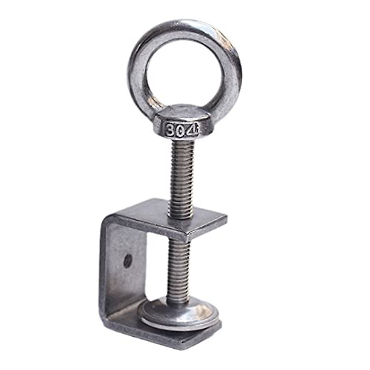 brandname Carrittons C Clamp Tiger Clamp Stainless Steel for Woodworkers Welders Cabinets Assembly Household Heavy Duty C Clamp Hardware Parts 4 pieces（Silver）