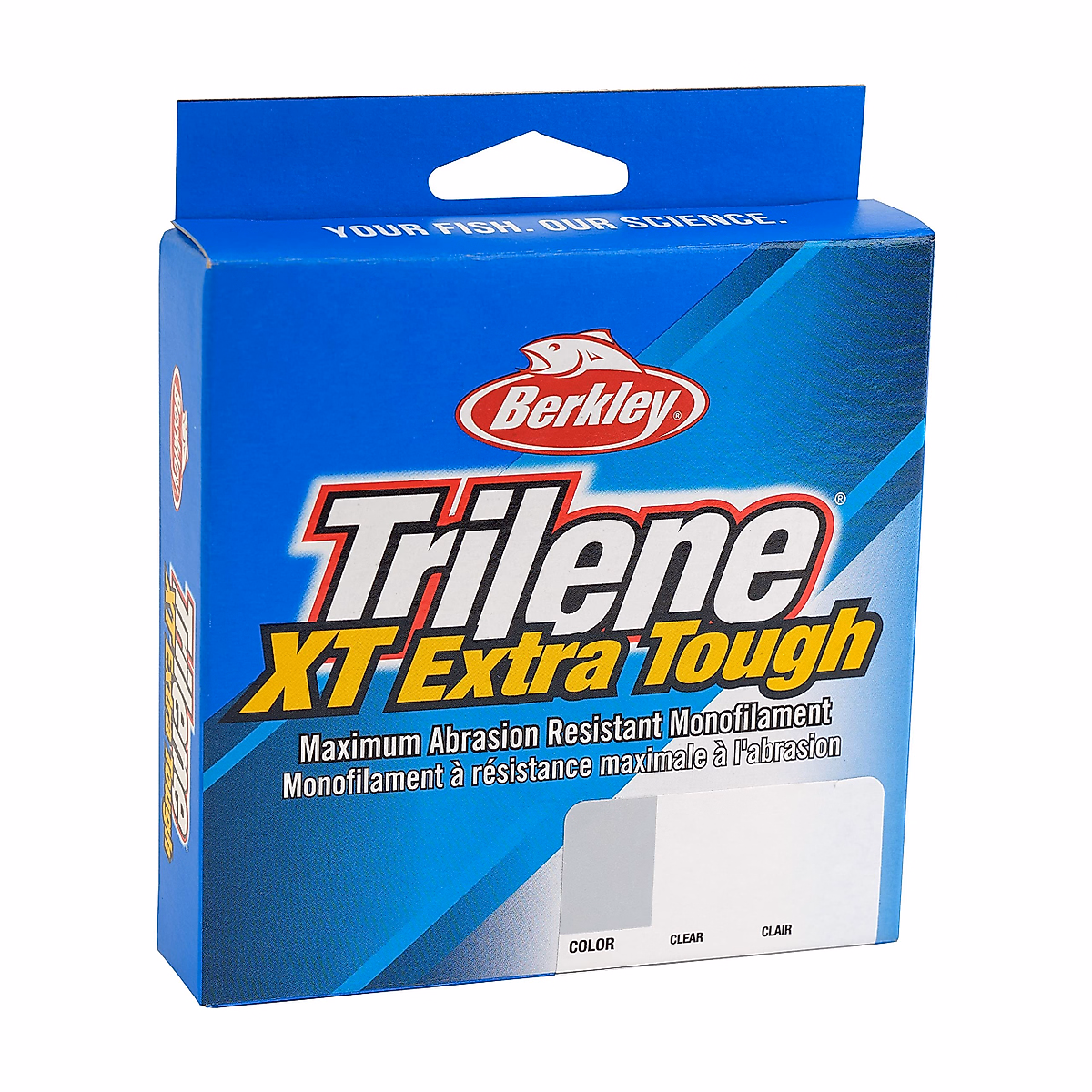 Berkley Trilene® XT®, Clear, 12lb | 5.4kg, 300yd | 274m Monofilament Fishing Line, Suitable for Saltwater and Freshwater Environments