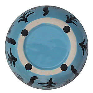 for Mom: 7-Inch Ceramic Yarn Bowl for Crocheting – Tangle-Free Knitting with Smooth Spiral Outlet by Abhandicrafts