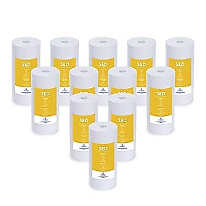 Express Water – 12 Pack Sediment Replacement Filter – Whole House Replacement Water Filter – SED High Capacity Water Filter – 5 Micron Water Filter – 4.5” x 10” inch…