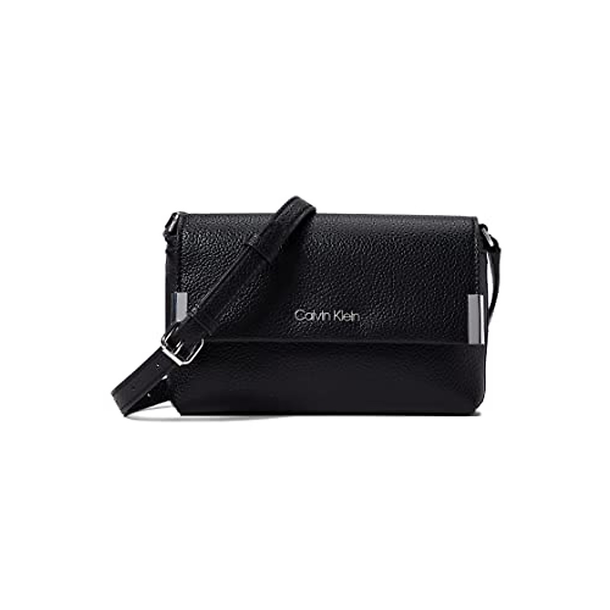 Calvin Klein Key Item Novelty Crossbody Black/Silver One Size
